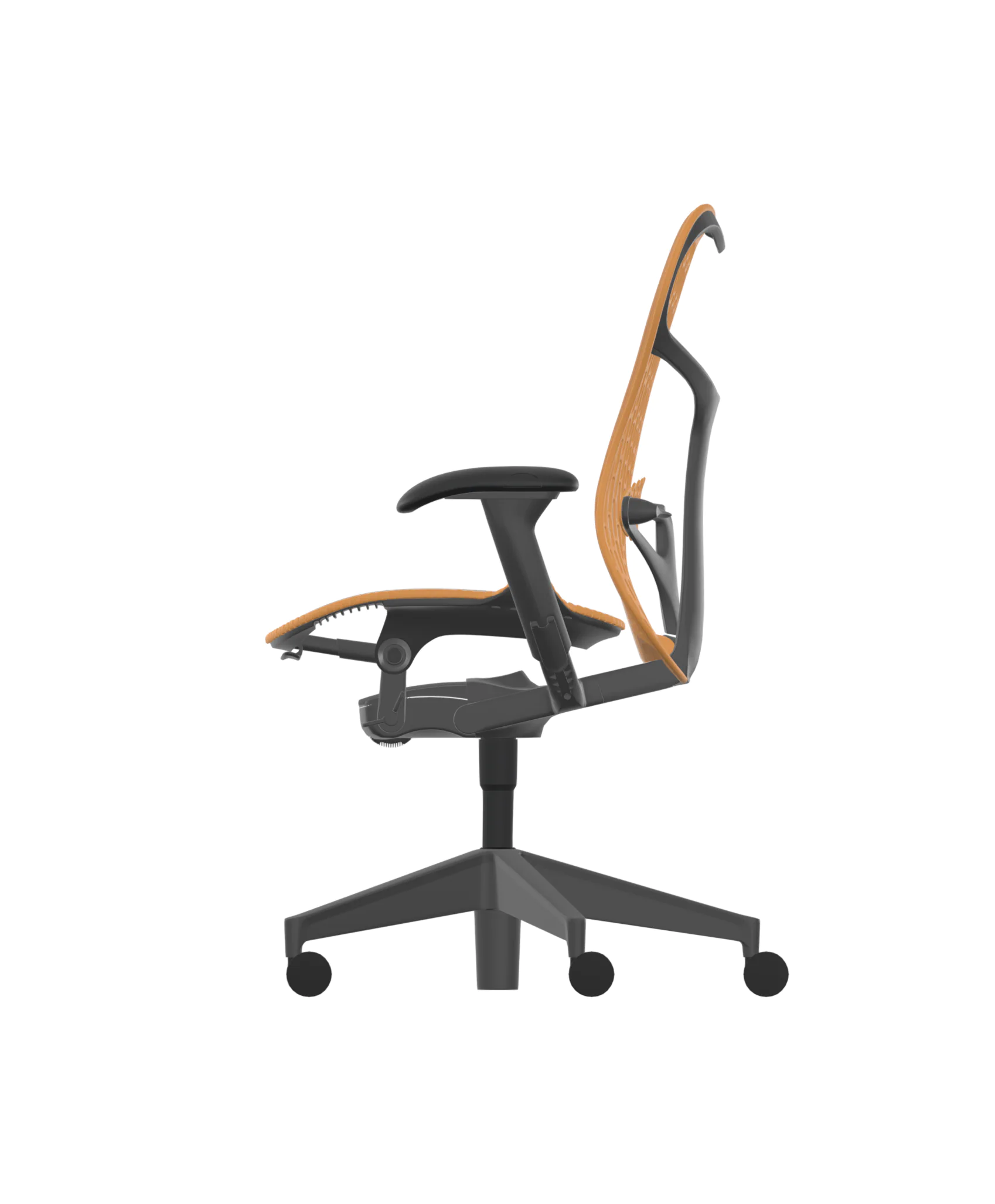 Herman Miller Mirra 2 – Ochre – Butterfly Rug – Graphite Frame | LoyalBrand