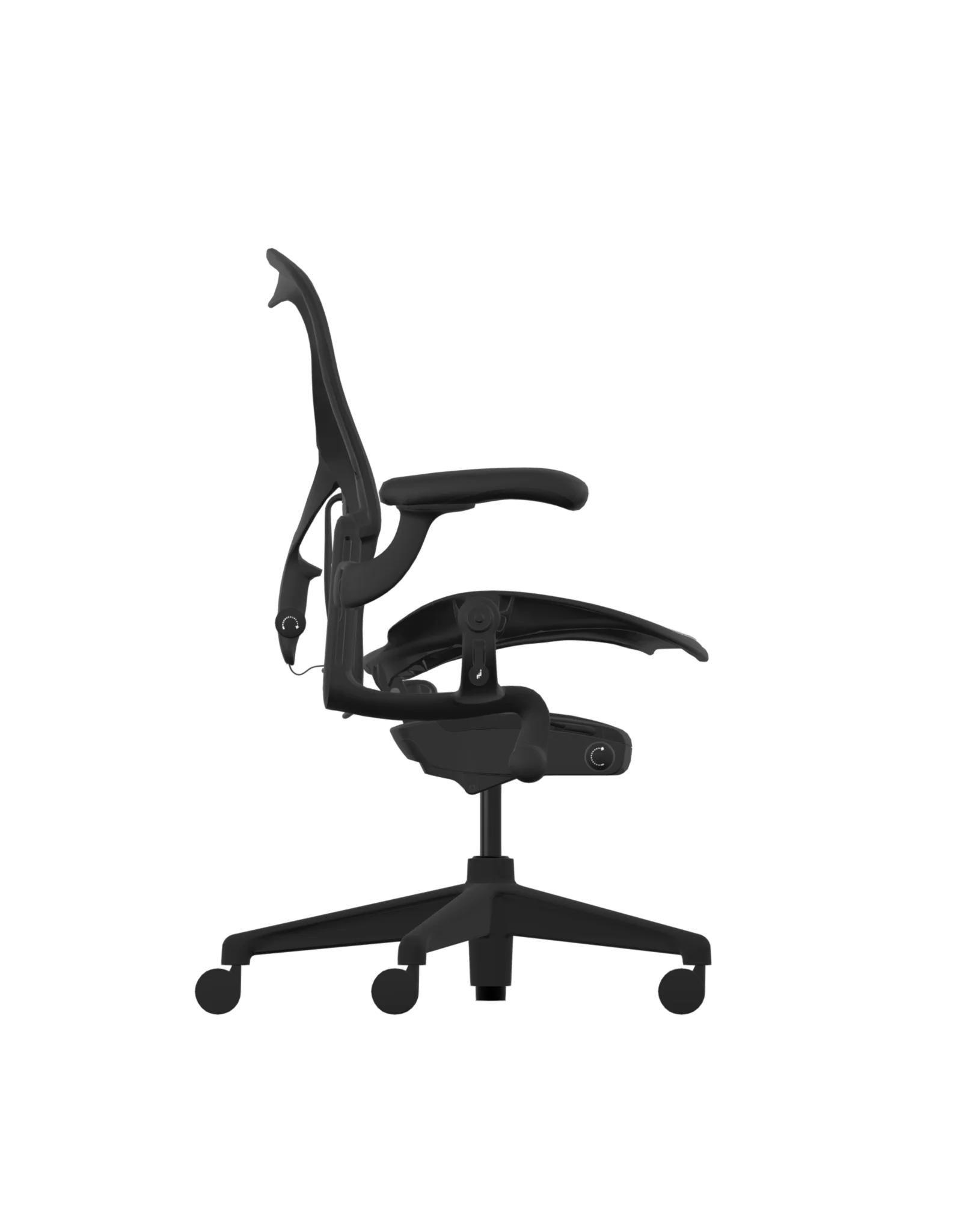 Herman Miller Aeron – Size B – Onyx Aluminum Upgrade . Order it here!