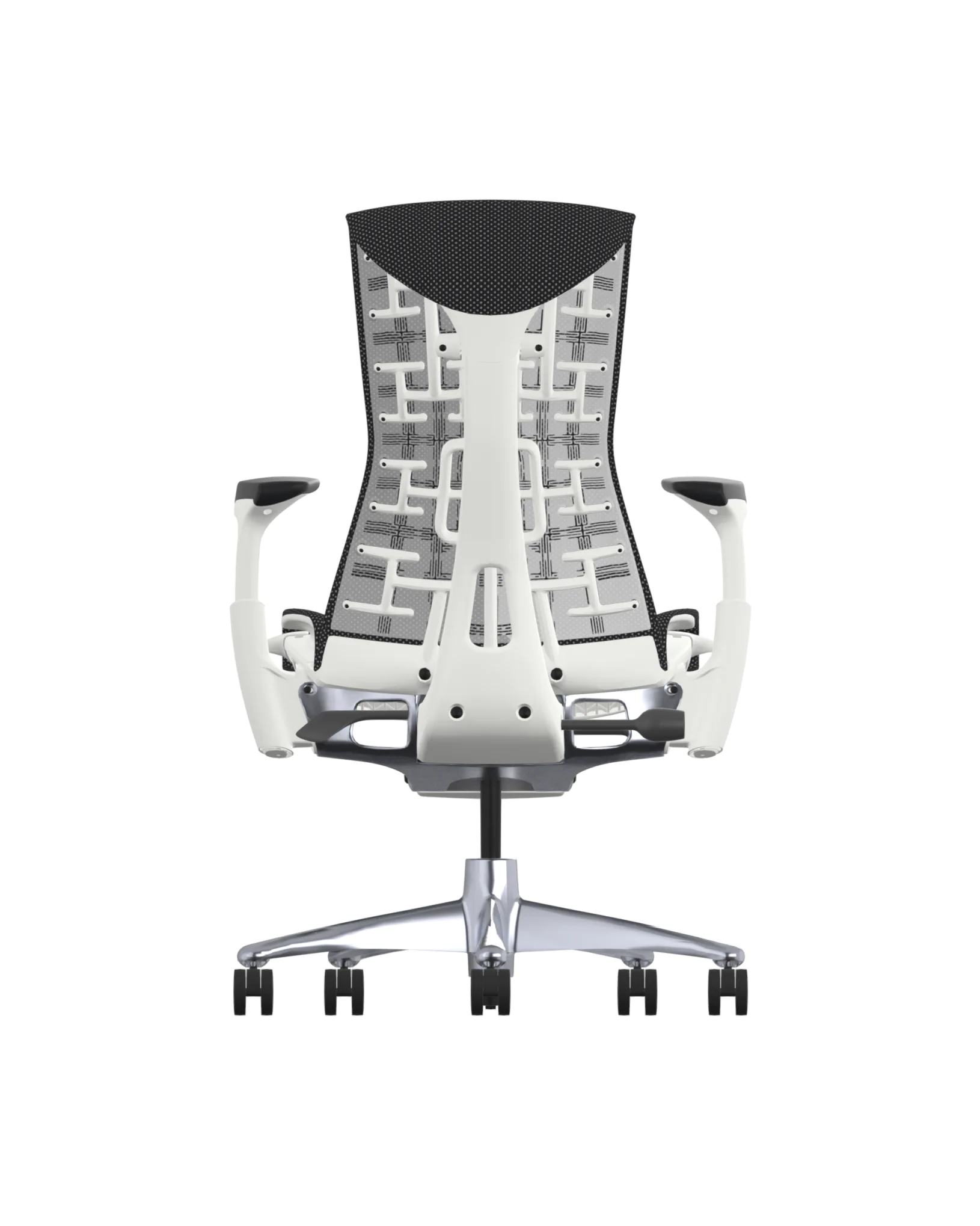 Herman Miller Embody – Black Balance – White Frame – Aluminium Upgrade ...