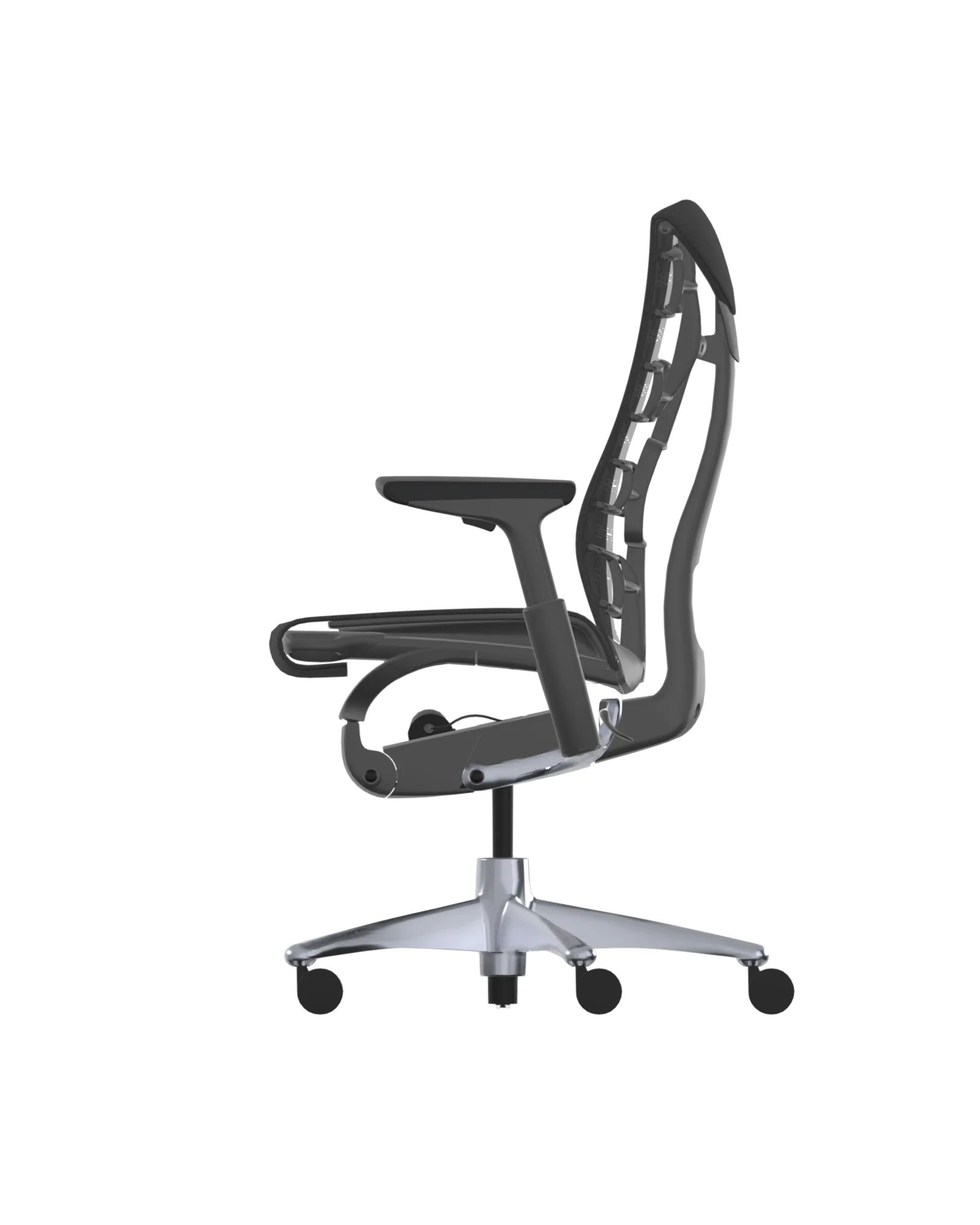 Herman Miller Embody – Black Sync – Graphite Frame – Aluminium Upgrade ...