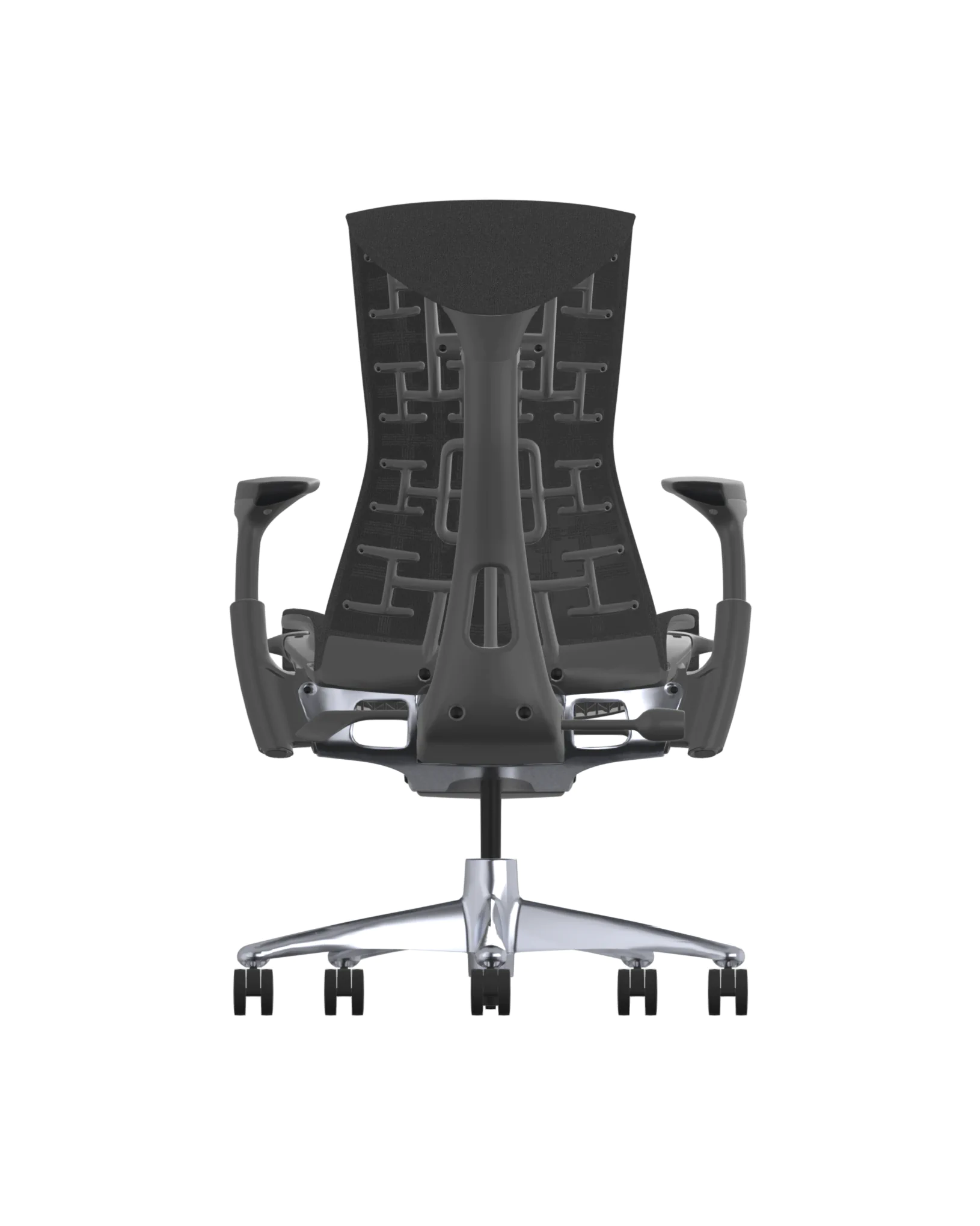 Herman Miller Embody – Black Sync – Graphite Frame – Aluminium Upgrade ...