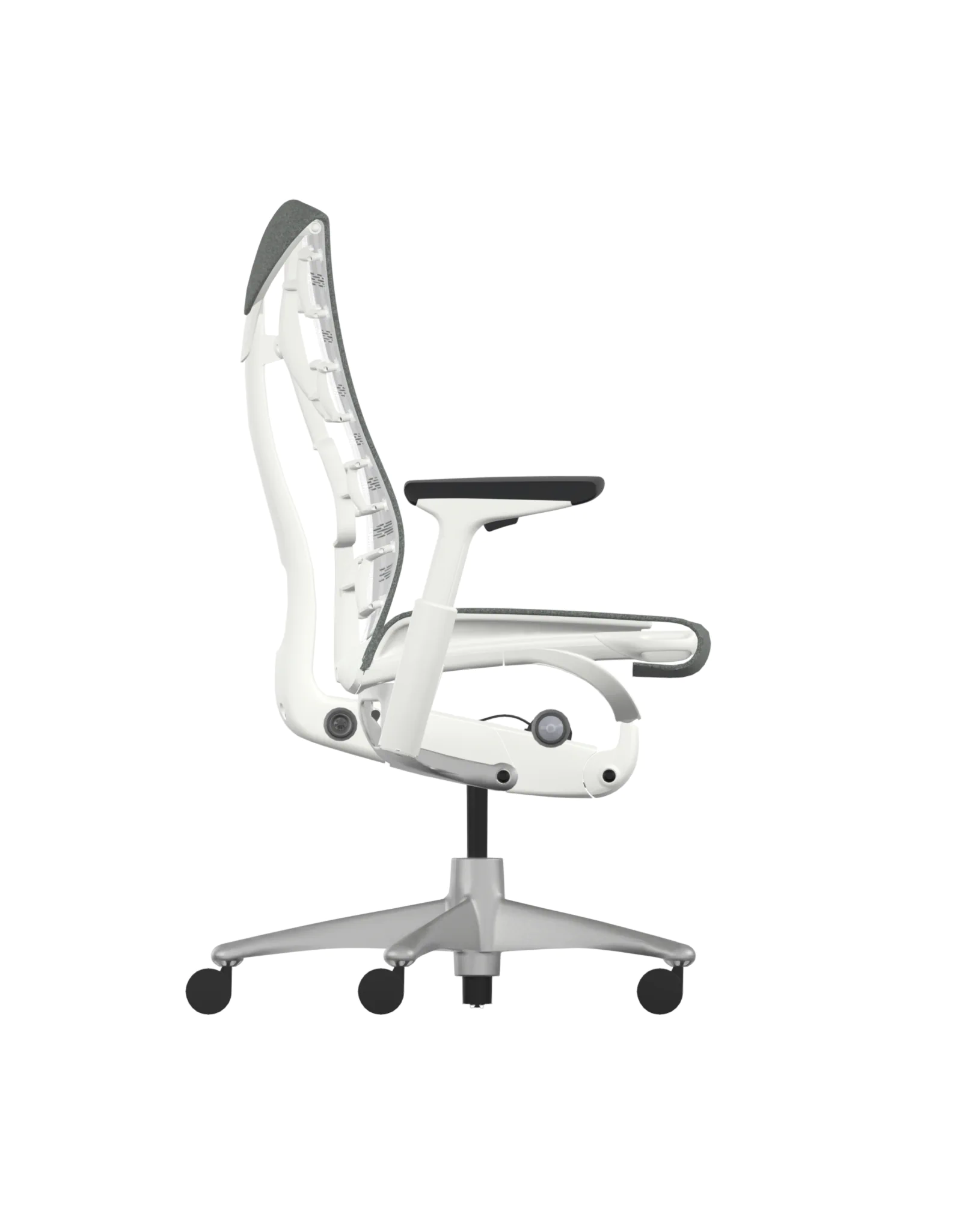 Herman Miller Embody – Slate Grey Sync – White Frame- Wit met Grijze ...