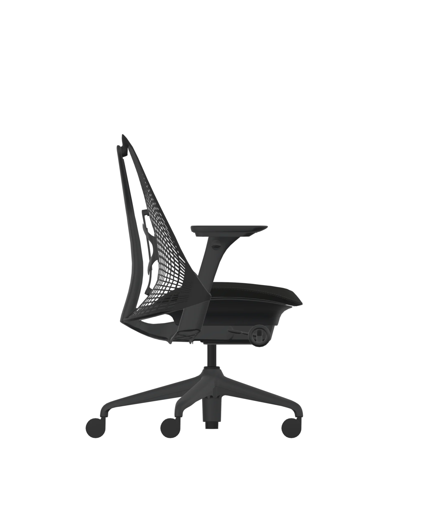 Herman Miller Sayl – Black Frame – Black Rug – Phoenix Havana Stof ...